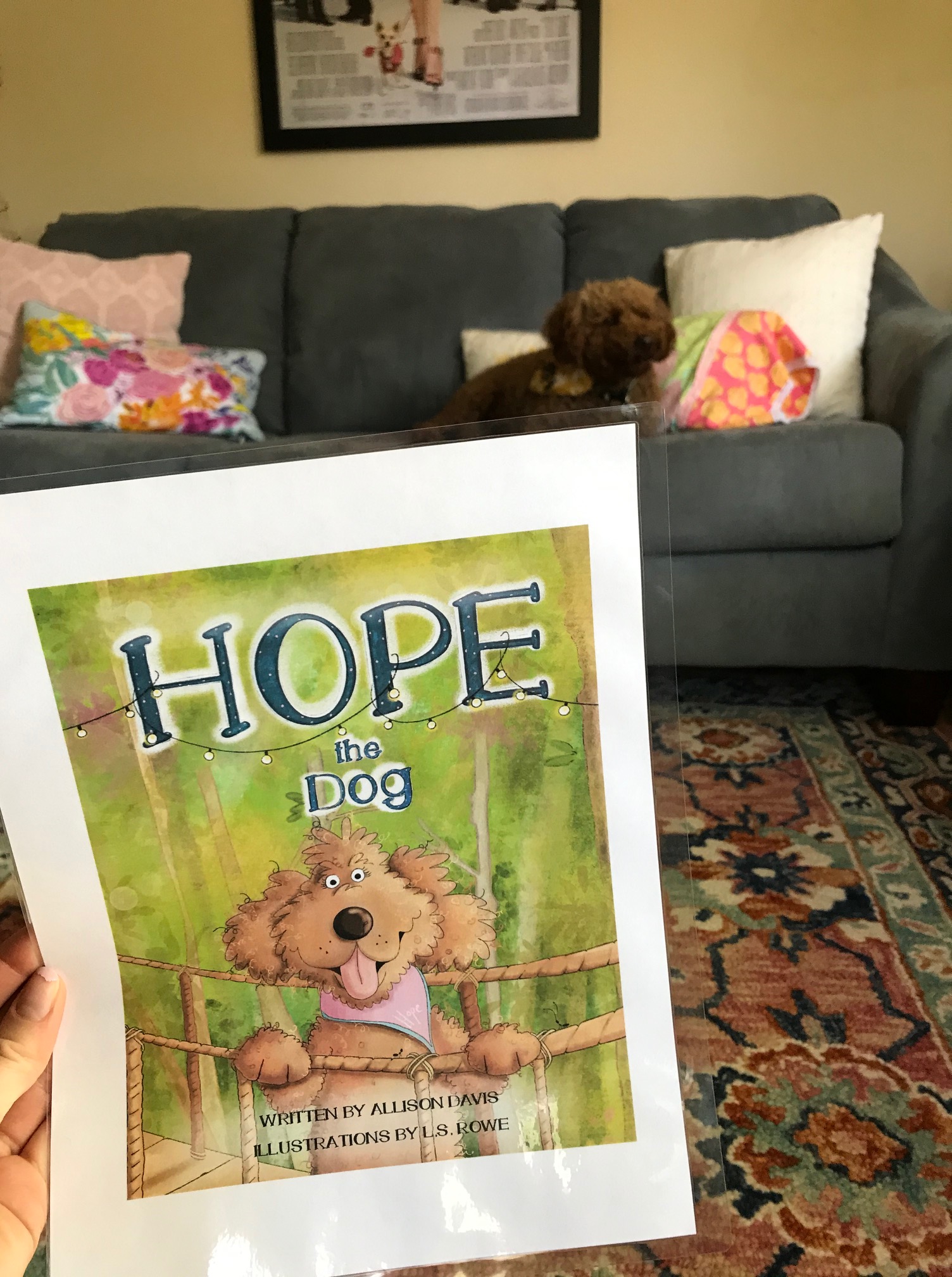 Making of the Book – Hope the Dog