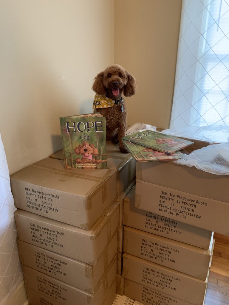 Making of the Book – Hope the Dog