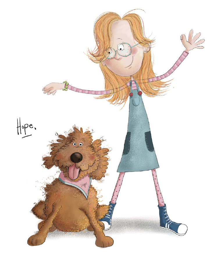Making of the Book – Hope the Dog